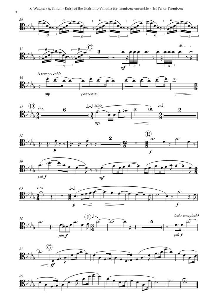 Richard Wagner: Entry of the Gods into Valhalla from 'Das Rheingold ...
